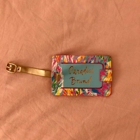 Lilly Pulitzer | Accessories | Adorable Lilly Pulitzer Luggage Tag ...